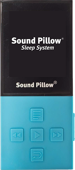 The Sound Pillow® Sleep never sounded so good.